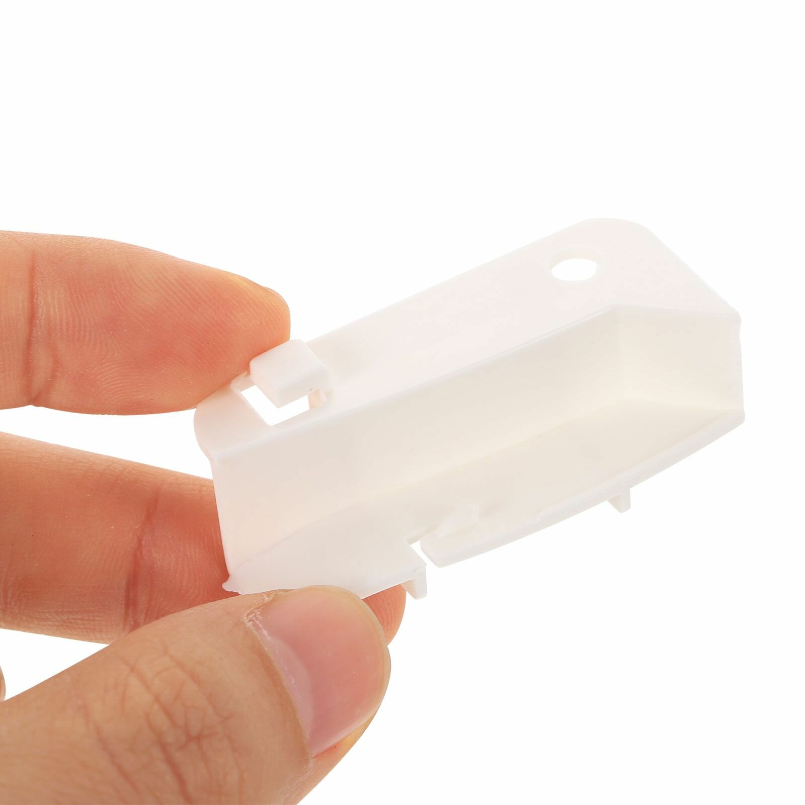 Пластиковые крепления для потолочных светильников, поворотные, белого цвета, 25 штук