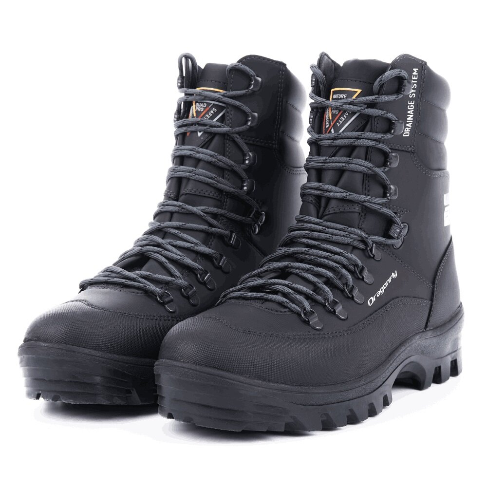 Мотоботы Dragonfly QUAD-PRO Black. 44. Черный