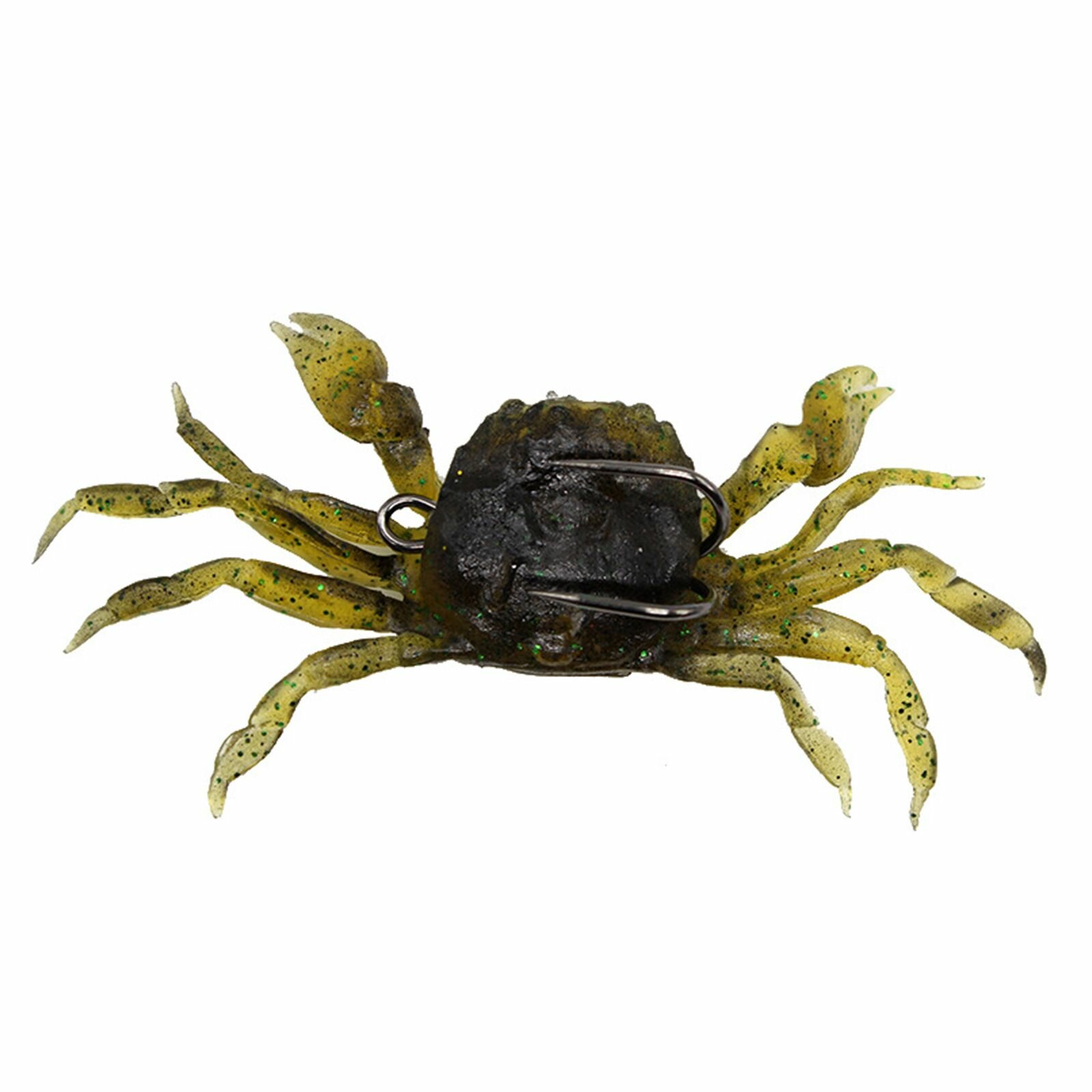 Lua имитация краба с крючком мягкая приманка