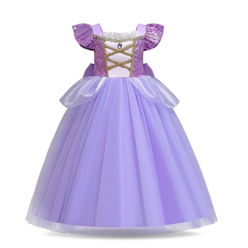 Платье Rapunzel, сиреневое, 3T(100)