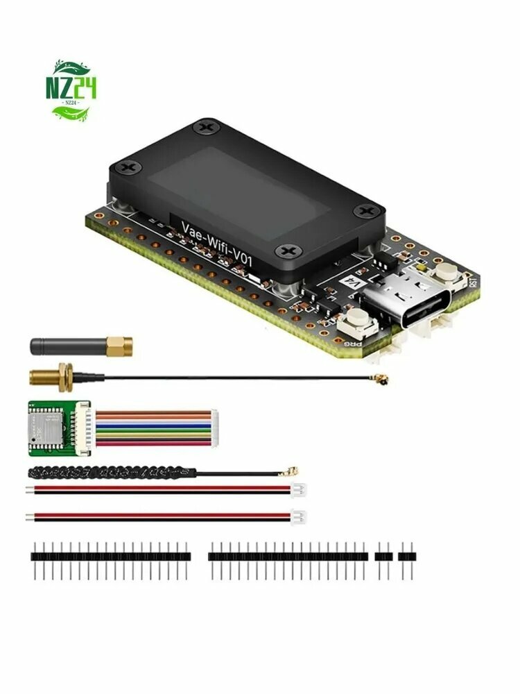(V I H K) Meshtastic Heltec V4 OLED GPS-Модуль Для Отладочной Платы LoRa 32 С Питанием От Солнечной Энергии