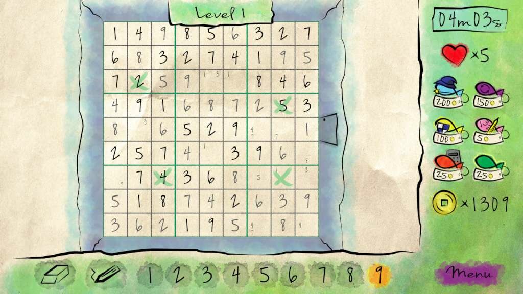 Sudoku Quest Steam Ключ • Активация Steam • регион Весь мир • цифровой ключ
