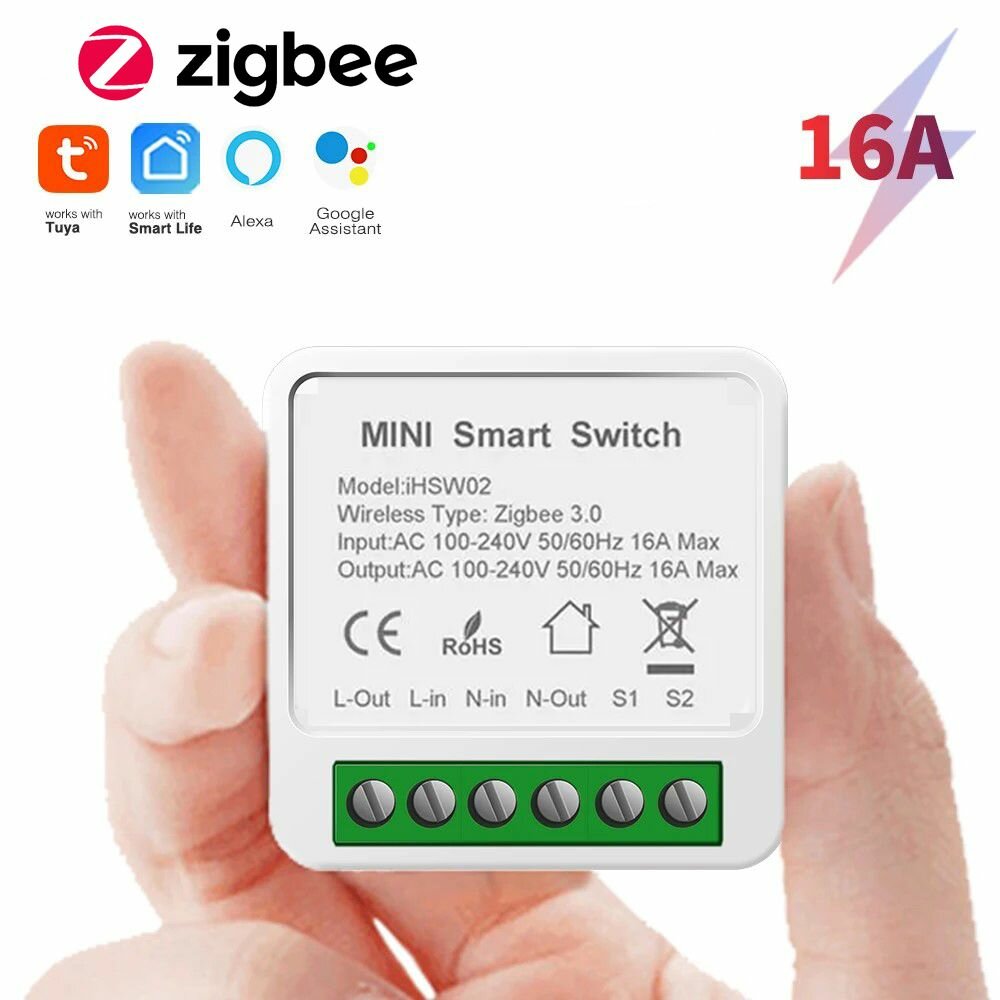 Интеллектуальное реле Zigbee3.0