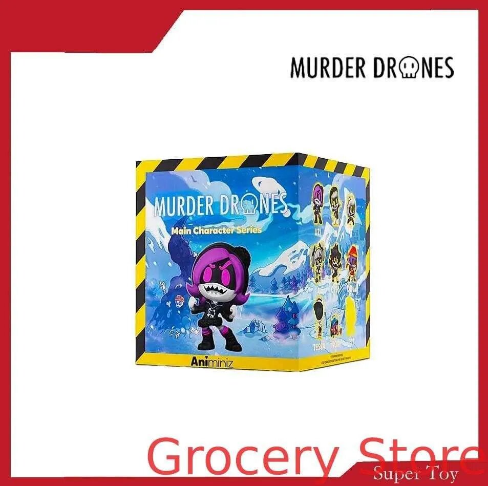 100% Original Murder Drones, небольшие скульптуры, игровые коллекционные фигурки IP.(Animatez)