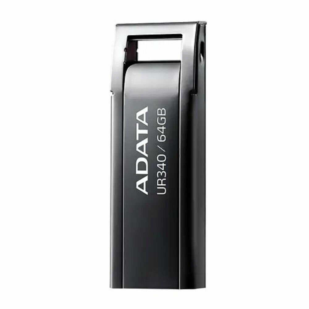 AData Носитель информации A - DATA Flash Drive 64GB UR340 USB3.2 черный AROY - UR340 - 64GBK