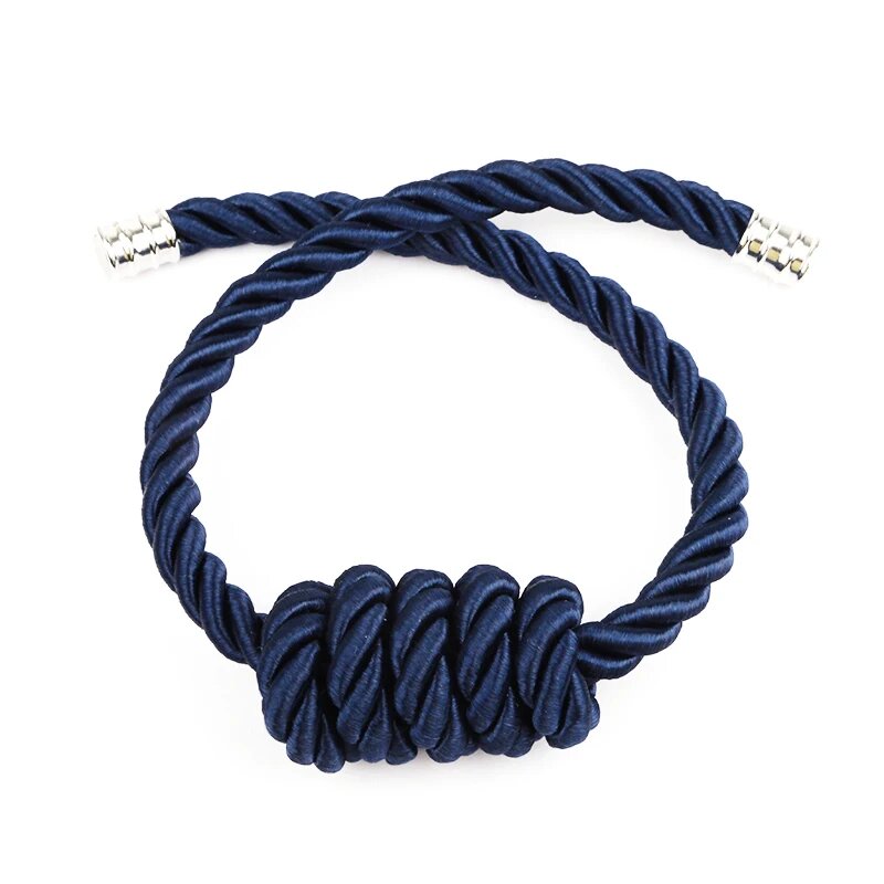 Подхваты для штор темно-синие, navy blue