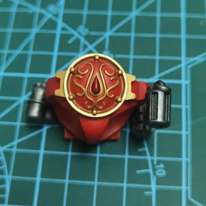 JOY TOY Warhammer 1/18 Blood Angels Dominion Zephon Фигурка Красный, Toy Accessory 8