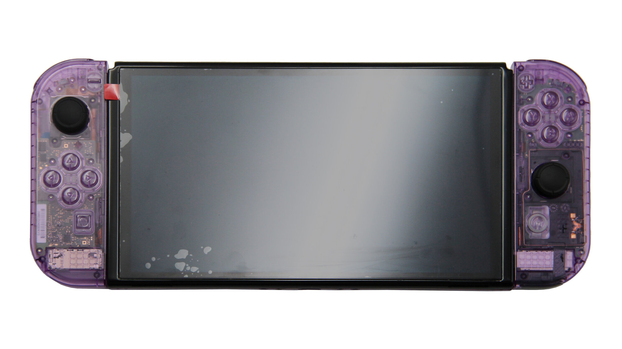 Игровая приставка Nintendo Switch OLED Прозрачно-фиолетовый (Новая)