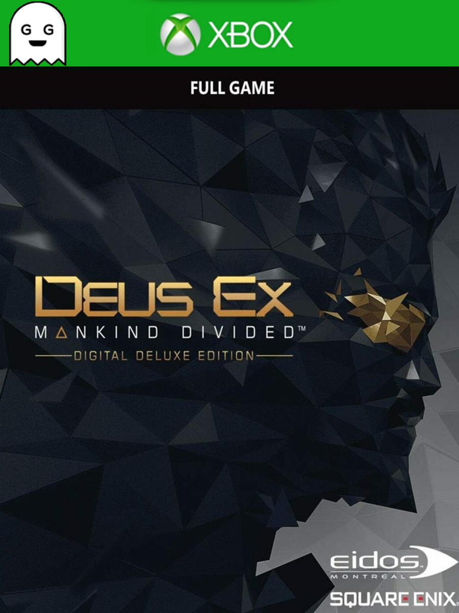 Игра Deus Ex: Mankind Divided Deluxe Edition, цифровой ключ для Xbox One/Series X|S, русская озвучка, Аргентина