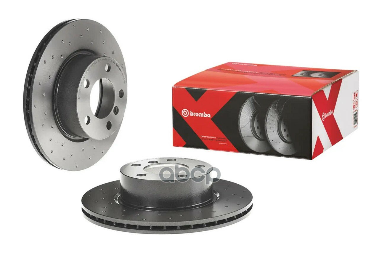 Тормозной диск Brembo 09C1141X для тормозной системы оригинальная посадка