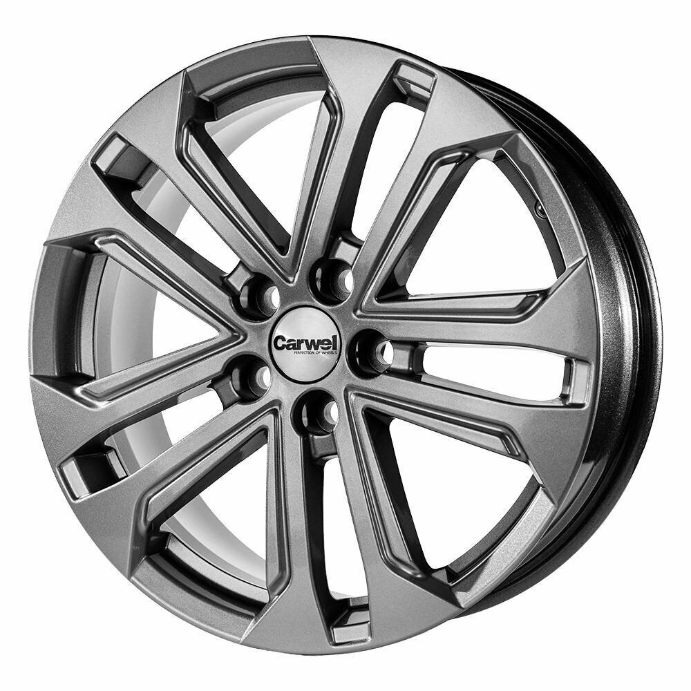 Колесный диск Carwel Куж 7x18 5x114.3 ET45 D60.1 AGR литой легковой