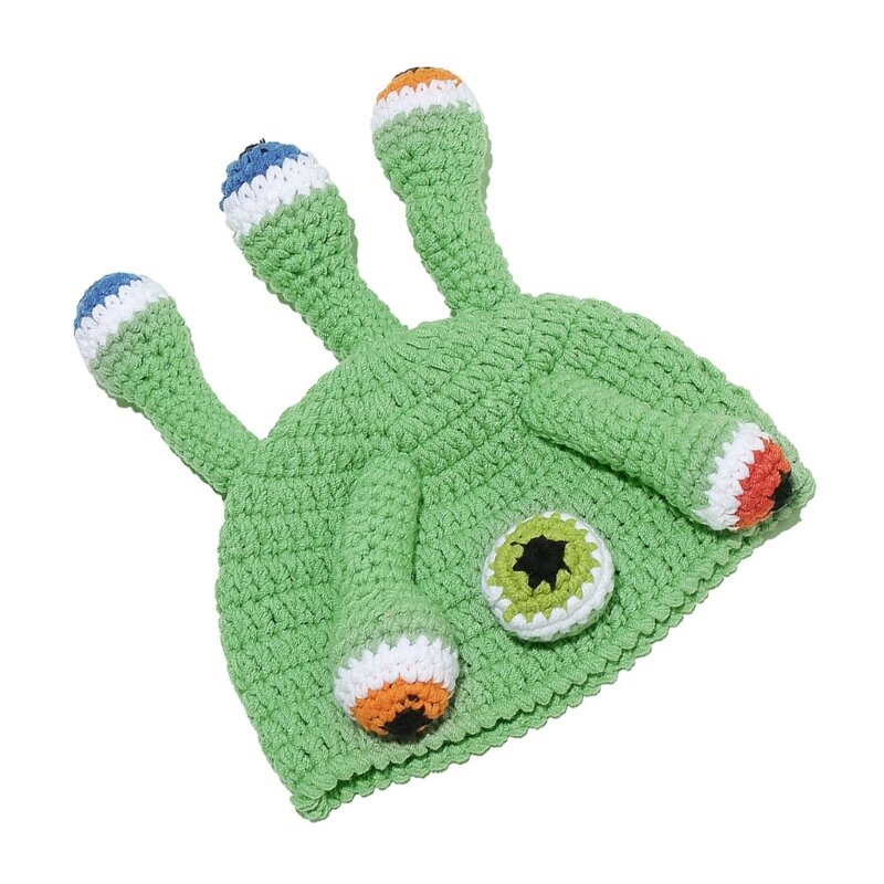 Шапка Ручной Работы С Осьминогами, Вязаная Крючком, Женская Мужская Панама, Зимняя Теплая Модная Шляпа, Аксессуар для Разных Возрастов