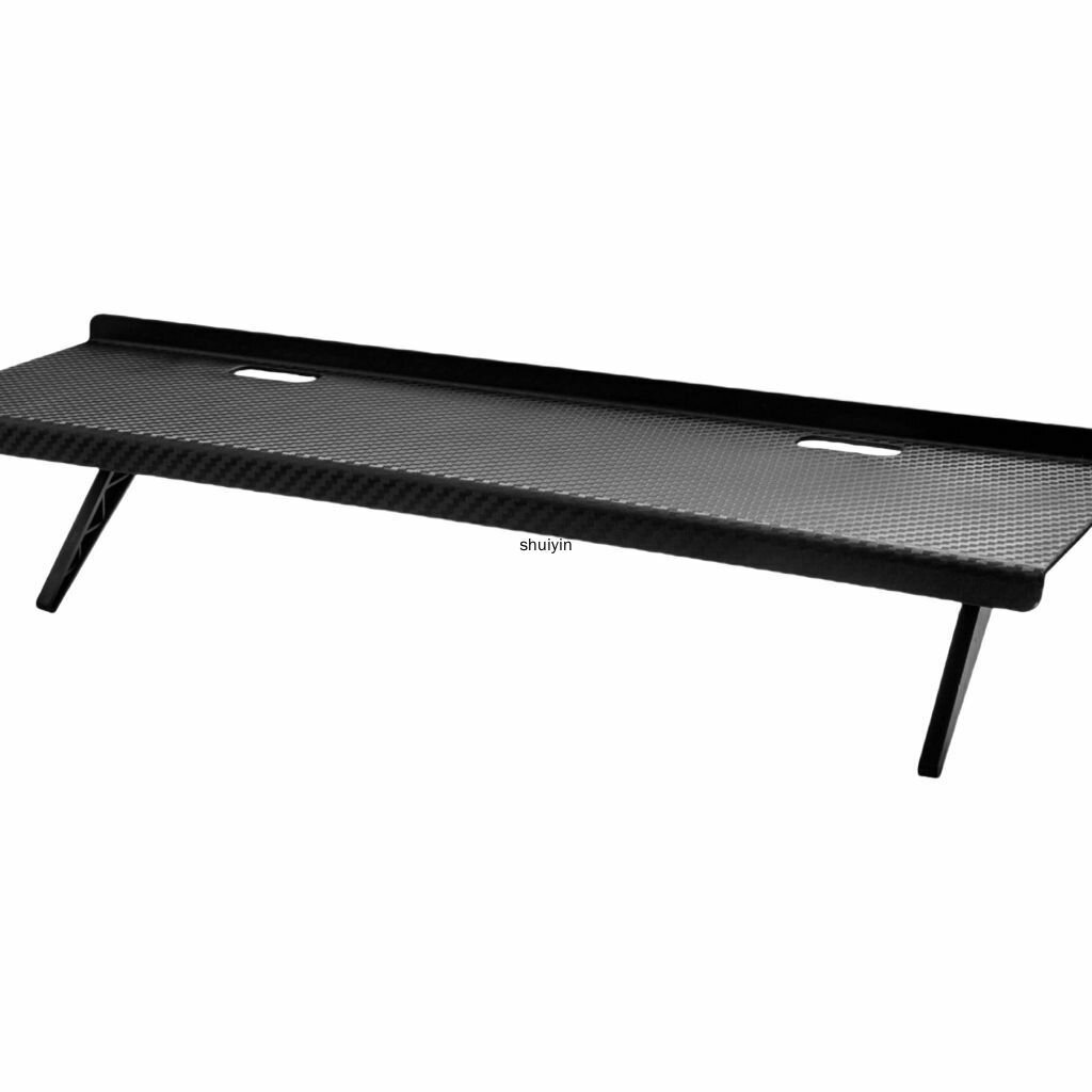 1 шт.) Стойка для ТВ-приставки без перфорации, кронштейн для хранения монитора офисного компьютера-перфорированный 40x11,5 см