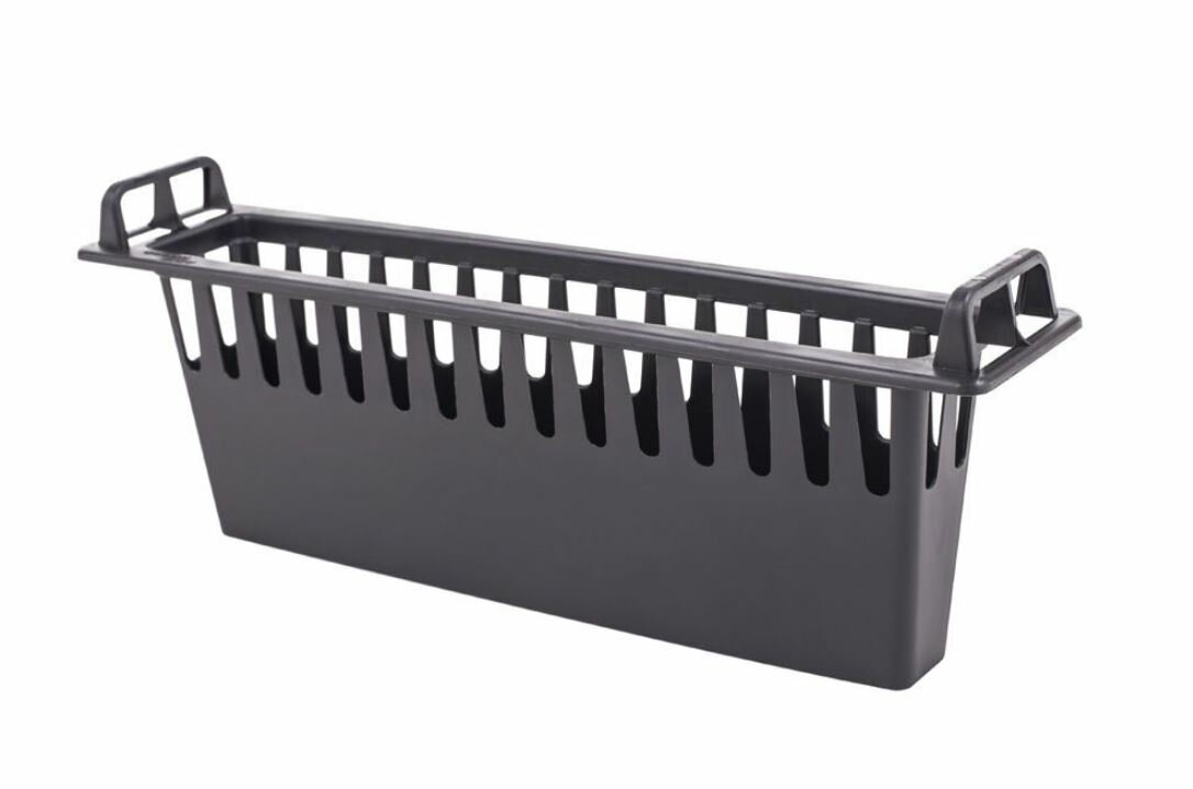 Корзина к пескоуловителю (черная) Альта-Профиль 436х95х165мм