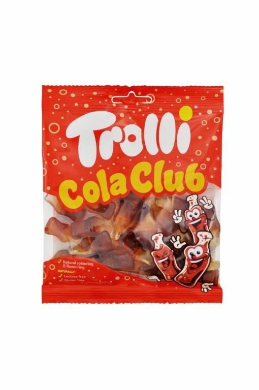 Мармелад TROLLI Cola Club Бутылочки 100г