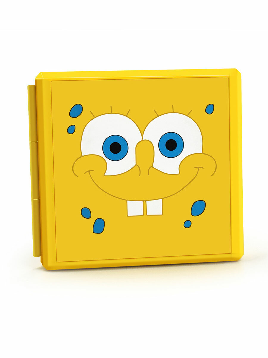 Кейс для хранения 12 игровых картриджей Nintendo Switch (SpongeBob)