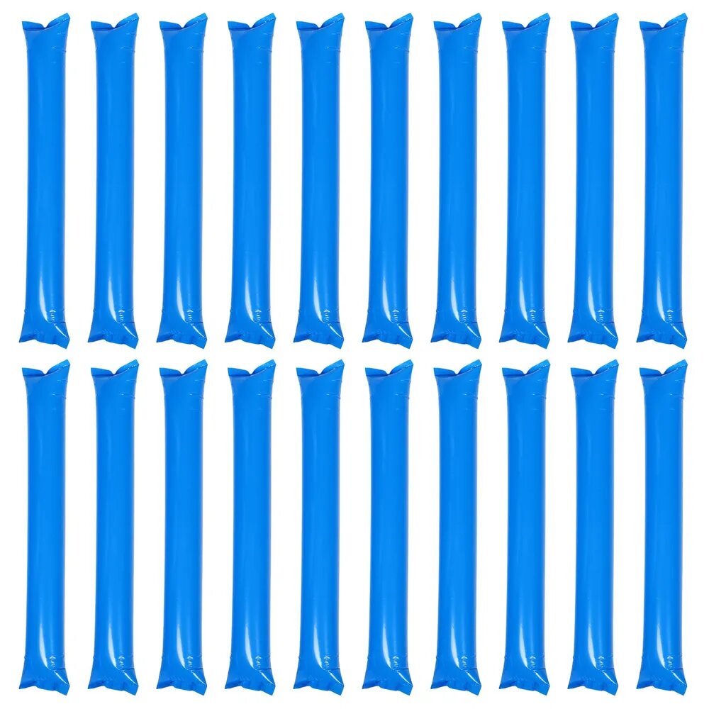 Надувные Палочки Для Болельщиков, Голубой, Из Пластика, Для Усиления Атмосферы На Мероприятиях, 40 Штук