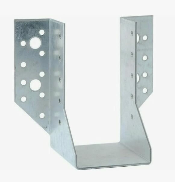 Опора бруса 140х180х2 мм, (10шт) Крепление для балок наружное