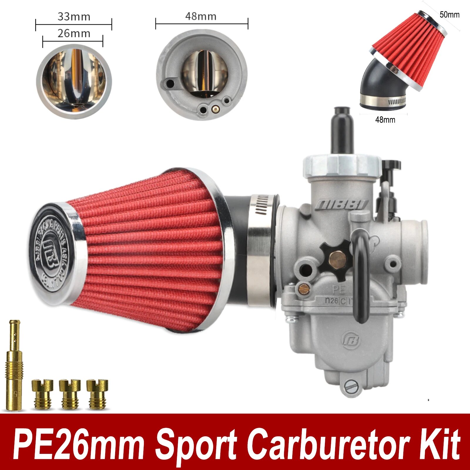 PE26mm Sport Carburetor Kit PESP26mmKit