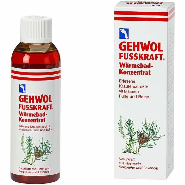 Gehwol - Fusskraft Warming Bath Concentrate Согревающая ванна для ног 150 мл