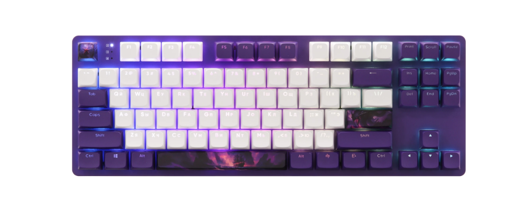 Клавиатура Red Square RSQ-20043 Keyrox TKL Purple Haze