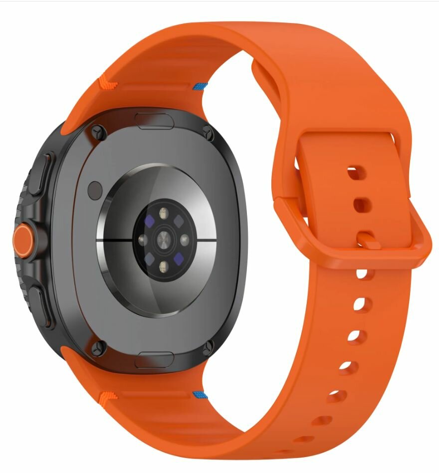 20mm Силиконовый ремешок для Samsung Galaxy Watch 8 40 мм 44 мм , Спортивный браслет для Samsung Watch 8 Classic 46 мм