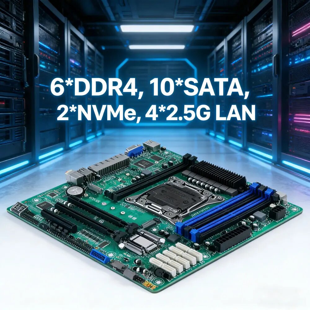 Материнская плата Topton N27 LGA 2011-3 Xeon E5-2695 V4
