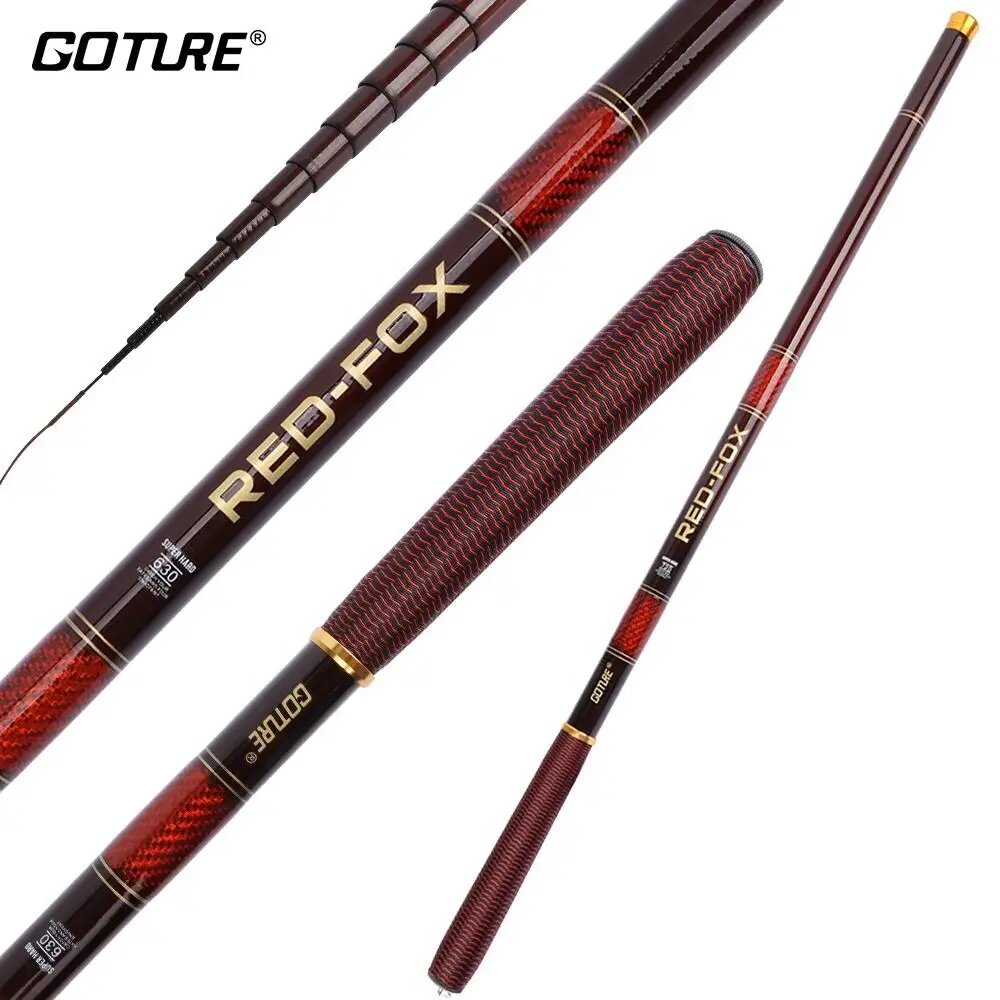 Goture RED-FOX телескопическая удочка 4.5m