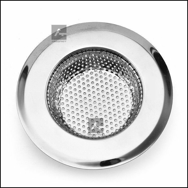 Сетка для раковины металлическое, ситечко для раковины 11,5 см