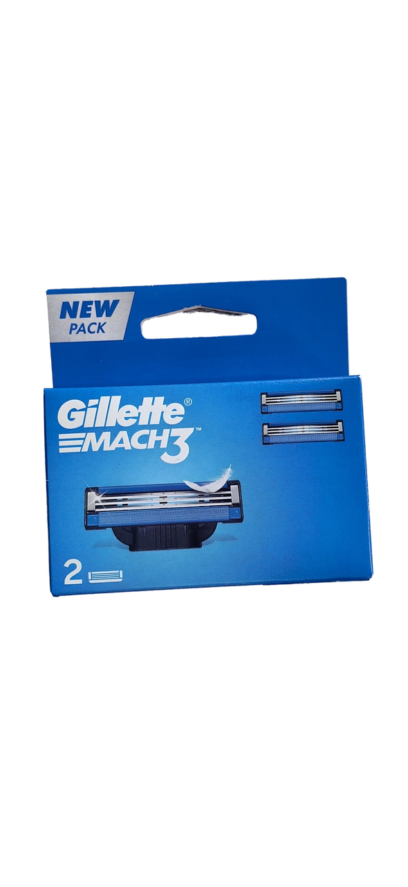 Кассеты для бритья GILLETTE MACH-3 2шт