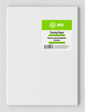 Калька CACTUS A3, 95 г/м2, 250 л, универсальная (CS-TR95-A3250)