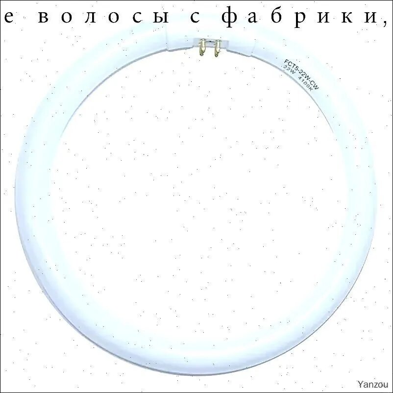 Лампа люминесцентная кольцевая T5 22W