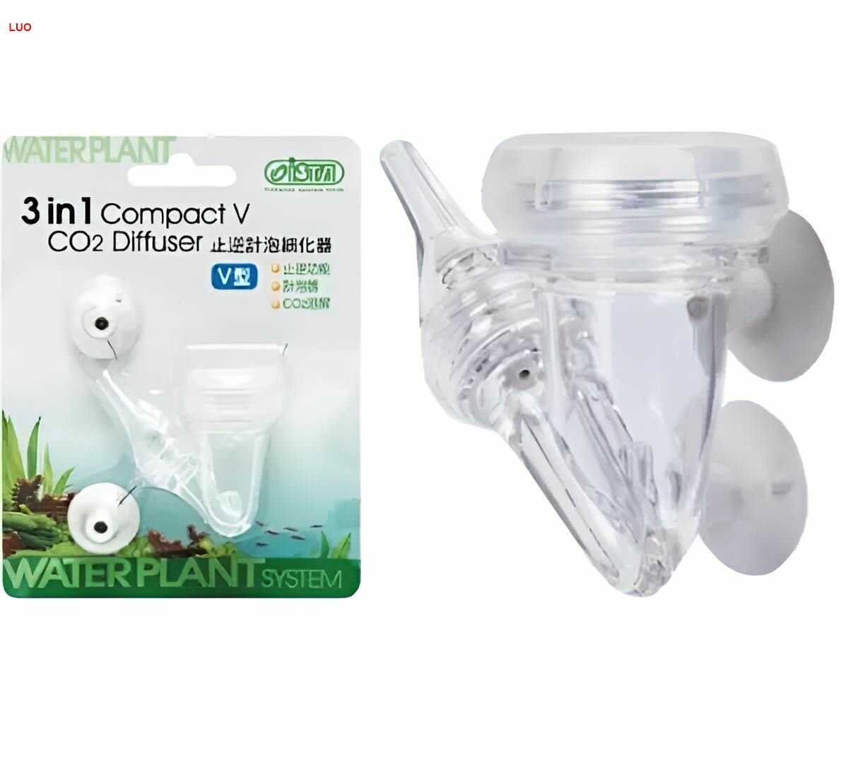 Диффузор ISTA CO2 3 in 1 компактный V-образный большой L