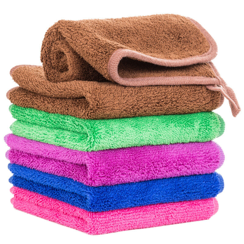 Помогите вам двухслойные салфетки из кораллового флиса тряпка водопоглощающая утолщенная кухонная тряпка для посуды