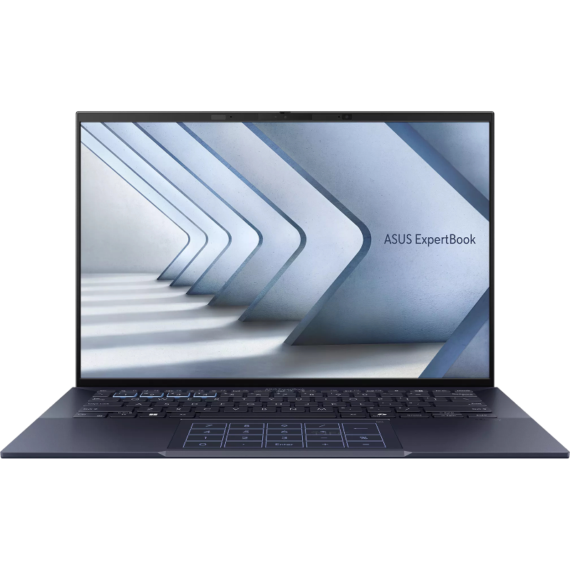 ASUS Ноутбук ASUS ExpertBook B9 B9403CVAR-PP2376 90NX05W1-M03AK0 (Core 7 150U-1.80ГГц, 32ГБ, 1ТБ SSD, Intel Graphics, WiFi, BT, WebCam, 14.0 2880x1800 OLED глянц, без ОС), черный