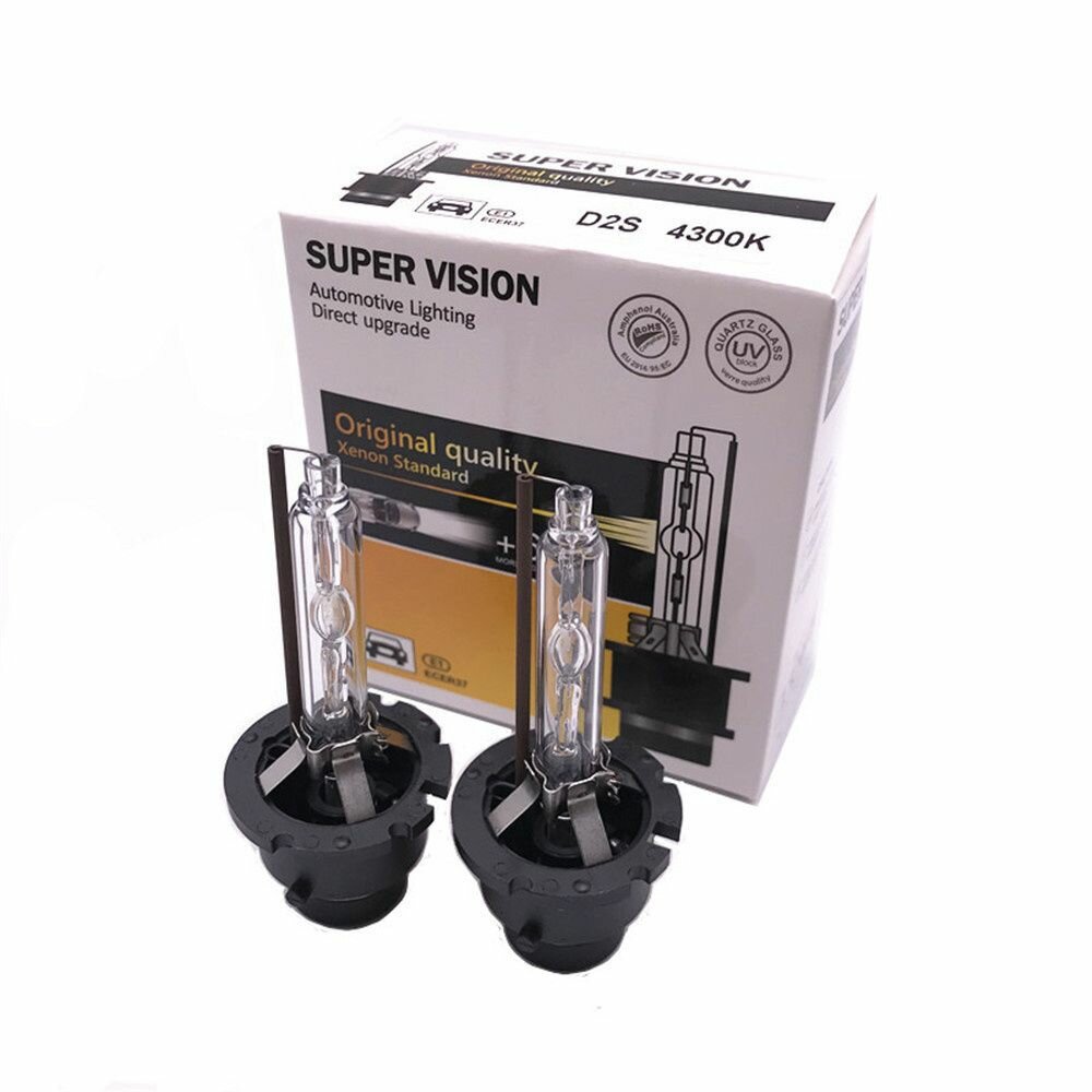 Лампа автомобильная D2S, 2 шт. арт. d2s-4300k-1pair