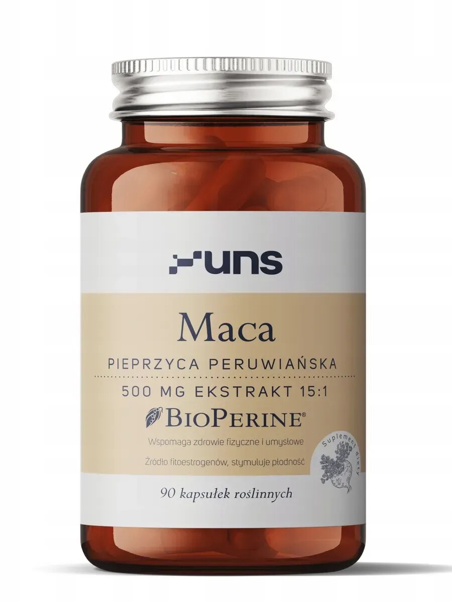 Maca 1.5% (7.5 mg) + BioPerine 90 капсул