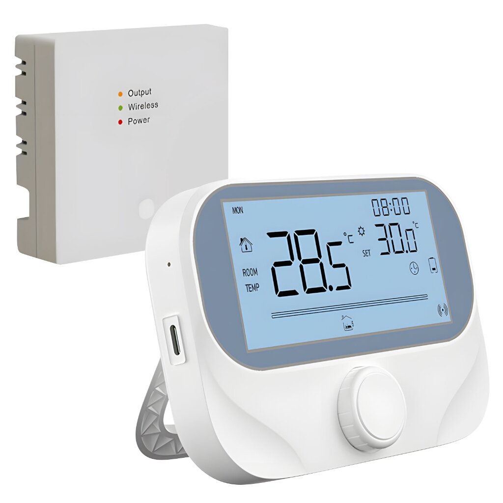 Простой в настройке термостат для настенного котла Беспроводное управление температурой