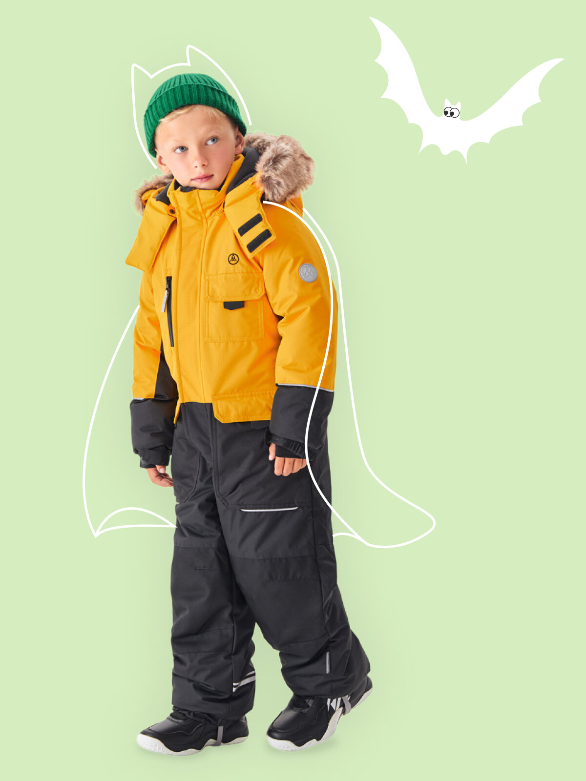 Комбинезон утеплённый