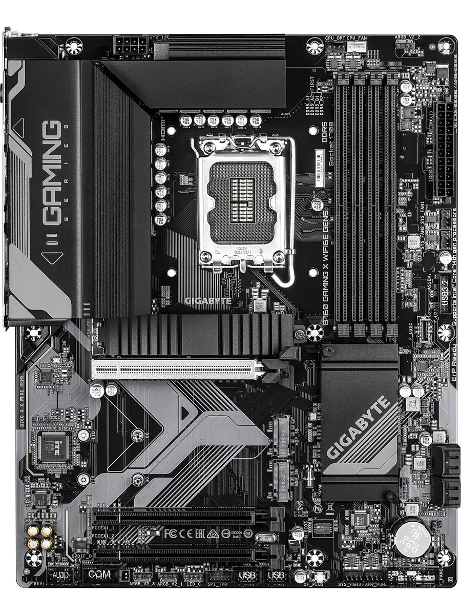 Материнская плата B760 G X Wi-Fi 6E, GEN5, ATX, сокет LGA 1700, Intel B760, DDR5