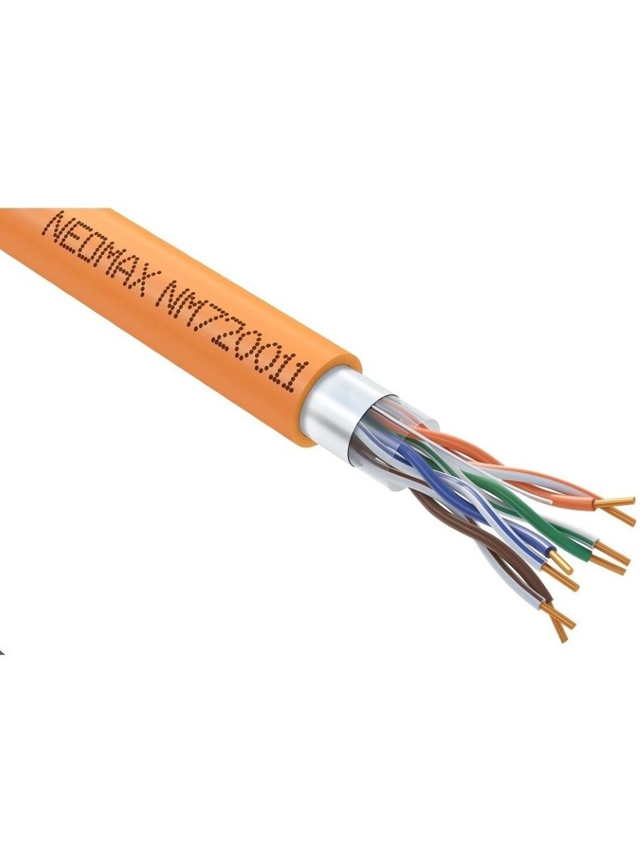 Кабель Neomax F/UTP NM720011, витая пара, CAT5e, 305 м, медь, LSZH
