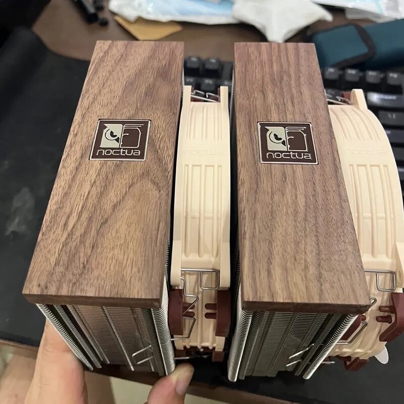 Noctua вентилятор Верхняя крышка из орехового дерева NH-D15 G2, хаки