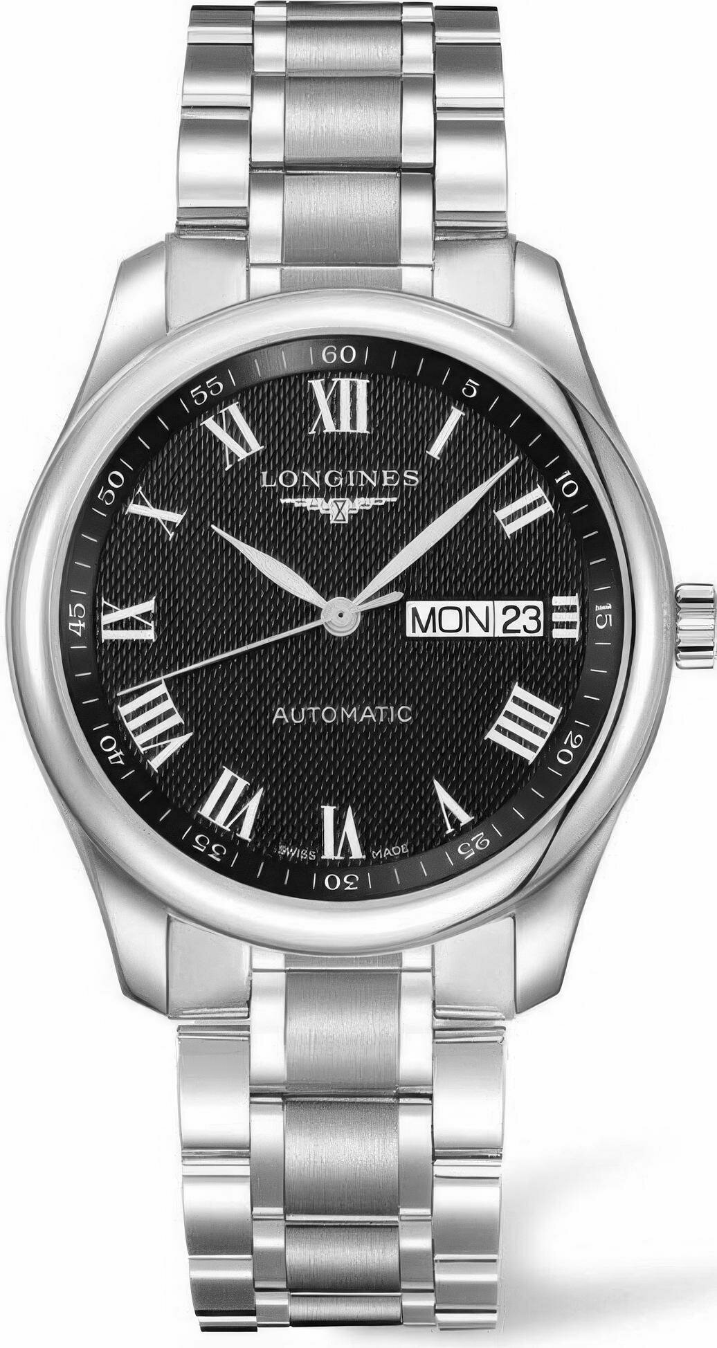 Наручные часы LONGINES, серебряный — фото 1