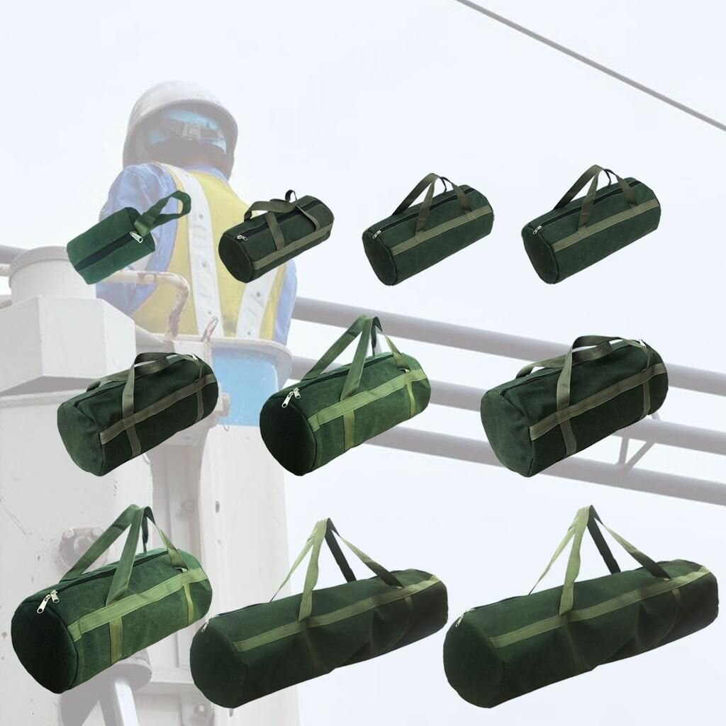 Прочный холщовый инструментальный мешок, 15x10