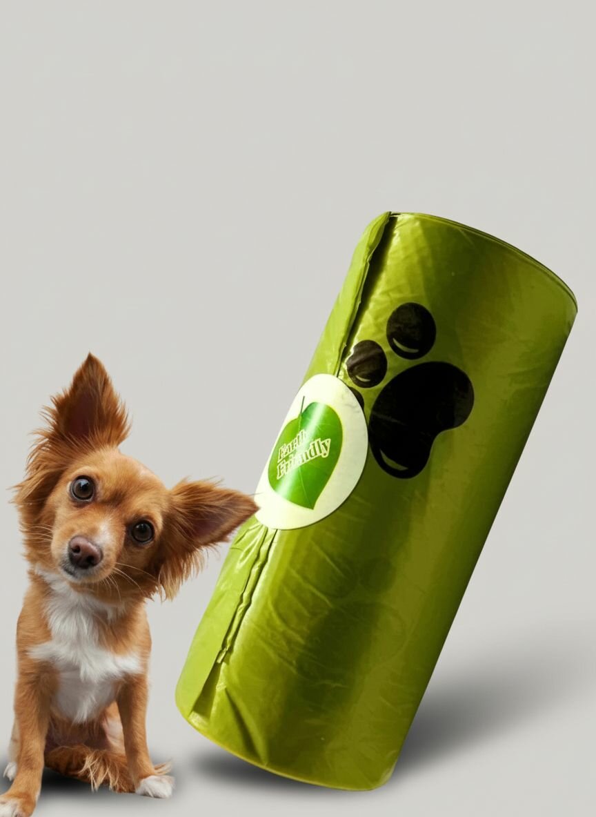 Пакеты для выгула собак биоразлагаемые