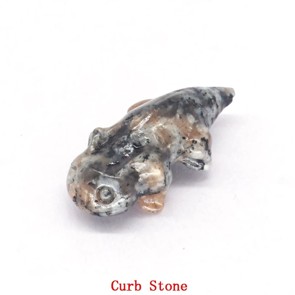 Фигурка саламандры из камня Curb Stone