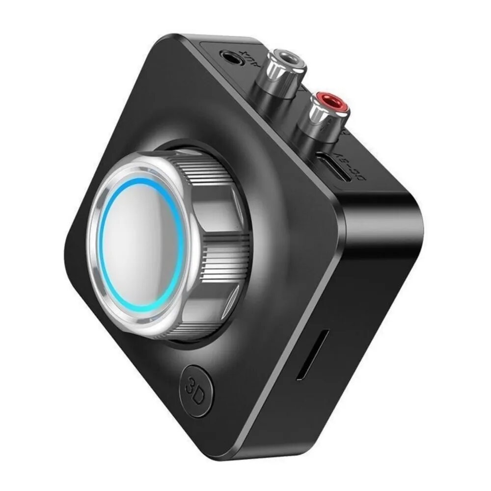 Аудиокабель с функцией Bluetooth 5.0 Разноцветный для акустики, 2xRCA, mini jack 3.5 mm (F) Аудио адаптер