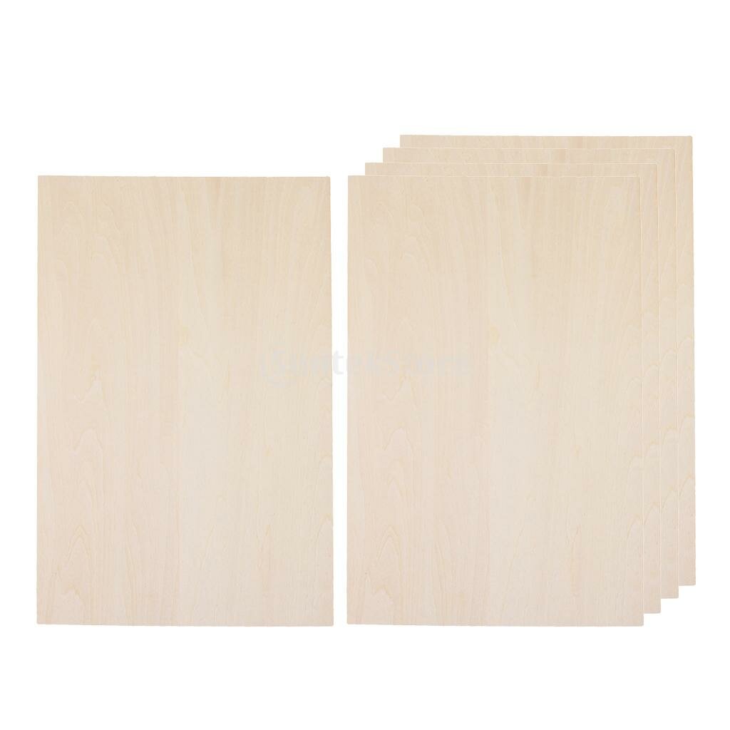 Деревянные пластины для моделирования, 10 шт, 50x200x1.5 мм