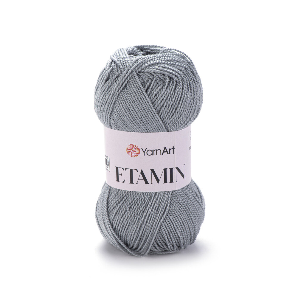 Пряжа для вязания YarnArt Etamin 449 стальной 1 моток 30 гр/180 м 100% акрил