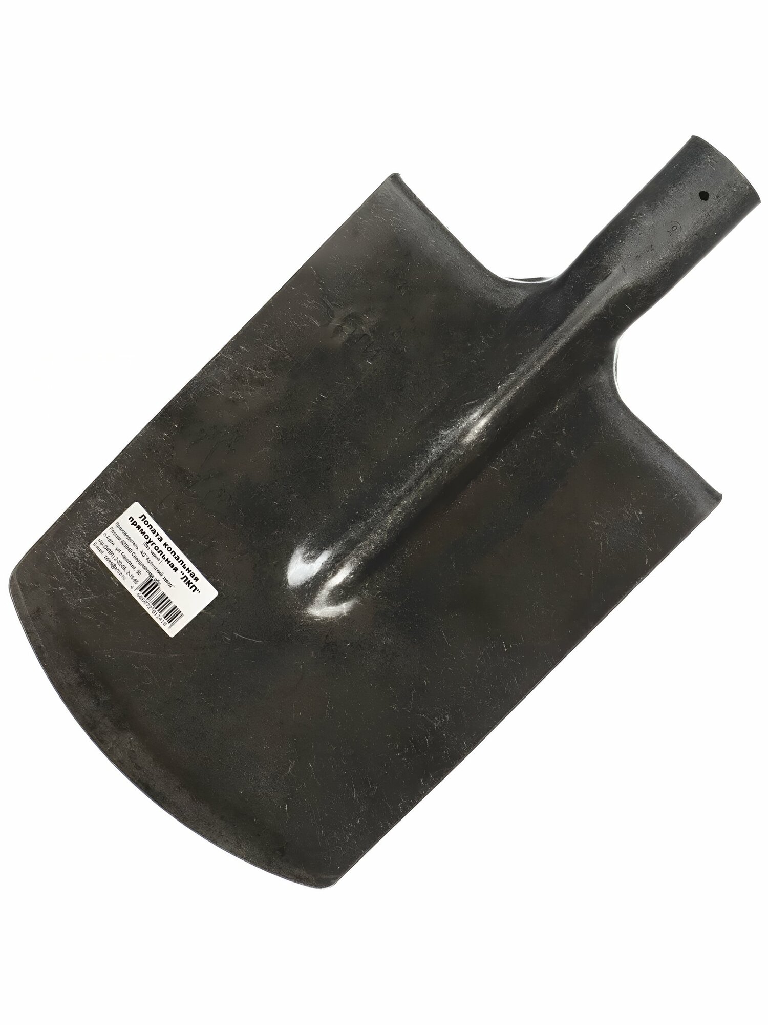 Лопата штыковая, рессорная сталь, Арти, Копанец ЛКП, прямоугольная